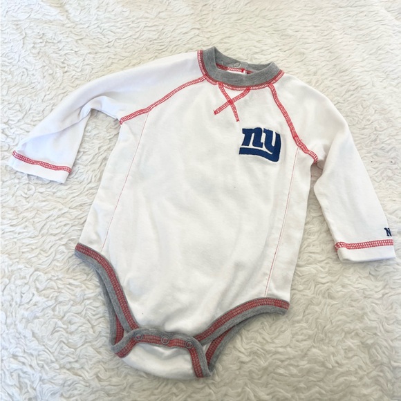 NFL | One Pieces | 5 For 25 Nfl Nee York Giants White And Gray Kids ...